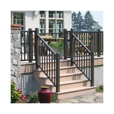 China Stylish and Safe Aluminum Balusters Deck Aluminium Porch Railing Fence for sale