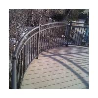 China Sleek Modern Powder Coated Aluminum Railing Contemporary Aluminium Porch Deck Railing for sale