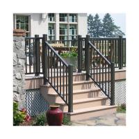 China Residential Aluminum Railings Modern Aluminium Balcony Deck Fence for sale