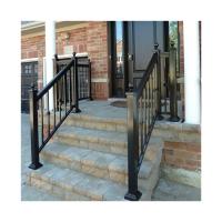 China Unobstructed Aluminum Picket Railing Systems for Aluminium Decks and Balconies Fence for sale
