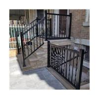 China Unobstructed Aluminum Picket Railing Systems for Aluminium Decks and Balconies Fence for sale