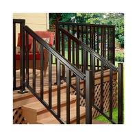 China Elegant Sturdy Aluminum Deck Railing Balustrade Porch Railing for sale