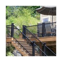 China Versatile Aluminum Railing Systems Modern Safe Picket Post Fence for sale