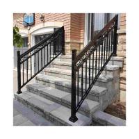 China Residential Aluminum Porch Railing Modern Mounted Aluminium Porch Fence for sale