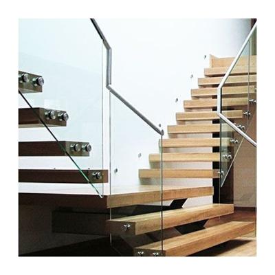 China Manufacturer diy wood floating stairs led wood floating stairs manufacture for sale