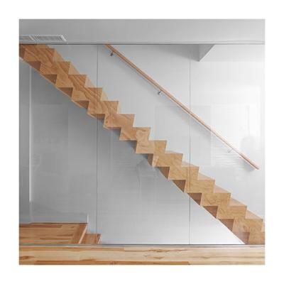 China Decorative wooden floating staircase wood steps for indoor floating stairs cost uk for sale