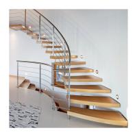 China Wood wall floating shelf with drawer wood burning stove with water jacket veneer floating staircase for sale