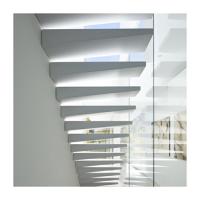 China Steel wood floating stairs suppliers stairs with woods indoor floating staircase designs for sale