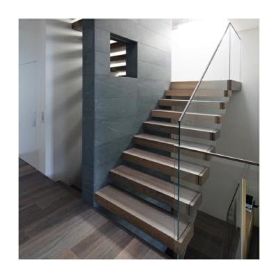 China Floating staircase wood floating stair systems for sale