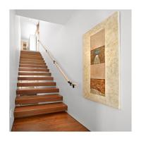 China High quality wood floating stairs wooden floating patio stairs for sale