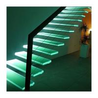 China Chinese granite slip resistance glass stairs glass suspension stairway price for sale