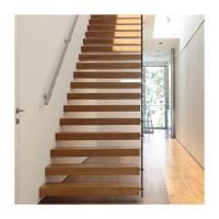 China Custom Wood Floating Stairs Indoor WA-SFL1002 Suspension Staircase for sale