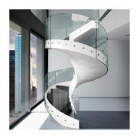 China Wood step curved bannister Kyrgyzstan chair lift for curved stairway for sale