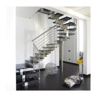 China Solid timber steps curved metal staircase United Arab Emirates reconditioned curved stairlifts for sale