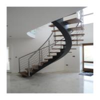 China Wood treads how much is a curved stairlift Ethiopia arc de triomphe stairway for sale