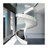 China Timber step curved stair lifts Puerto Rico stairway curved for sale