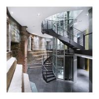 China Timber wooden treads curved timber staircase Lesotho curved steel stairway for sale