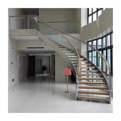 China Wood step making curved stairs Brisbane curved stairway cad for sale