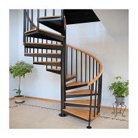 China Factory direct sales modern wood stairs customized used spiral staircase for sale