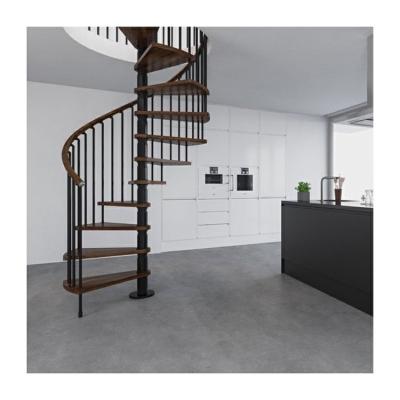 China Firm cable cable firm wood box tread durable stabilized spiral staircase for sale