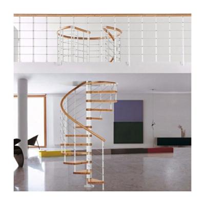 China China factory acacia stairs slide nose spiral staircase for sale
