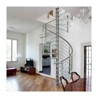 China China supplier exterior wood stairs spiral indoor staircase for sale