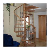 China Wholesale agent hardwood stairs fashinable spiral staircase for sale