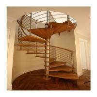 China Wholesale agent wood stair treads for sale elegant used spiral staircase for sale
