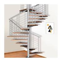 China Wholesale agent wood stair treads for sale elegant used spiral staircase for sale