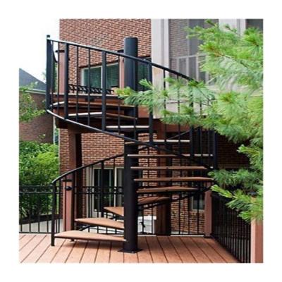 China Factory supply steel wood non slip stair buy spiral staircase for sale