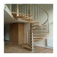 China Made in China iron wood stair diy spiral staircase for sale
