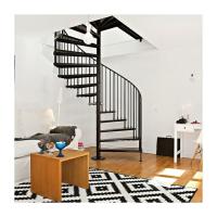 China Cheap corbels wooden stairs custom spiral staircase for sale