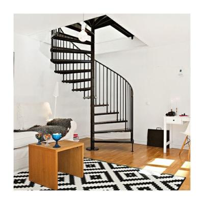 China Cheap corbels wooden stairs custom spiral staircase for sale