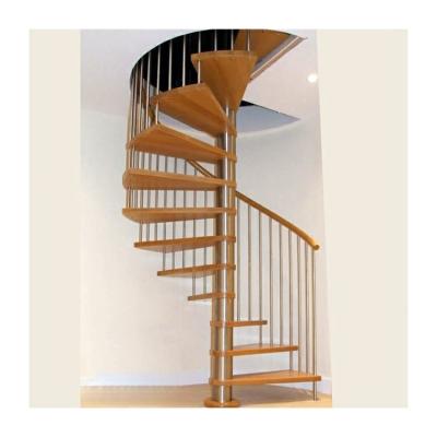 China Round ladder modern spiral staircase with oak treads antique indoorspiral stairs for sale