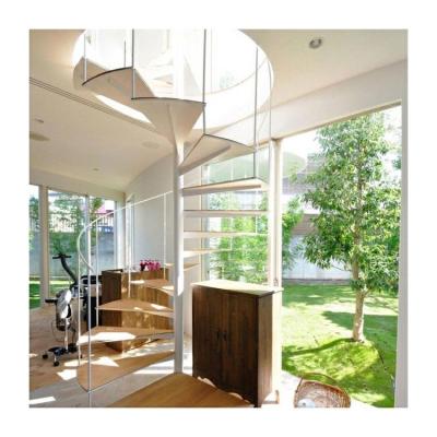 China China solid wood spiral staircase stair tread hot sales indoor spiral stairs for sale