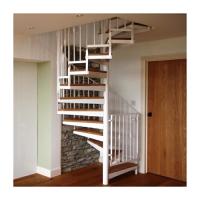 China China solid wood spiral staircase stair tread hot sales indoor spiral stairs for sale