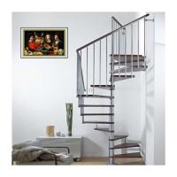 China China solid wood spiral staircase stair tread hot sales indoor spiral stairs for sale