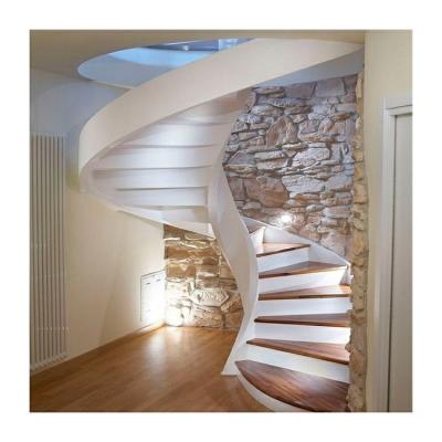 China Customized metal wood spiral stair cost of spiral staircase used for sale