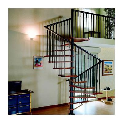 China Step stool olid wood spiral staircase portable indoor steel spiral stairs for sale