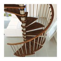 China Step stool olid wood spiral staircase portable indoor steel spiral stairs for sale