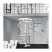 China Factory price spiral staircase wooden residential steel spiral stairs for sale