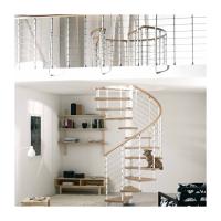 China Factory wholesale wooden used spiral staircase exterior spiral stairs for sale