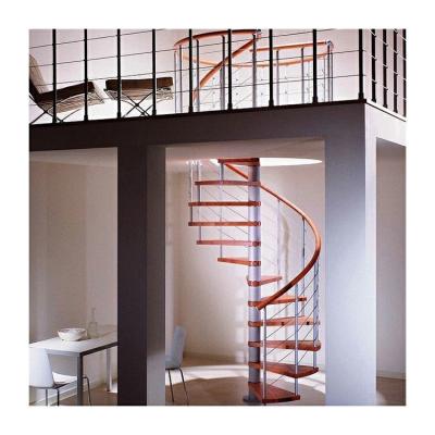 China Design for sale wholesale spiral stairs red oak spiral staircase for sale