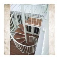 China Design for sale wholesale spiral stairs red oak spiral staircase for sale