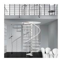 China Factory seller design spiral stairs wooden baluster spiral staircase for sale