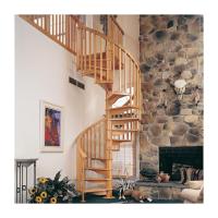 China Modern design philippines spiral stairs sell steel wood spiral staircase for sale