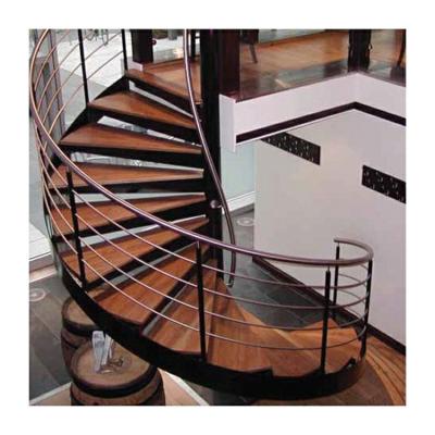 China China factory spiral design wood staircase spiral stairs for sale