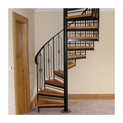 China China supplier interior spiral stair interior wood spiral staircase for sale