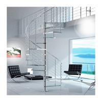 China China supplier stair time switch indoor glass spiral staircase price for sale