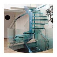 China Excellent quality diy staircase factory glass spiral stairs price for sale
